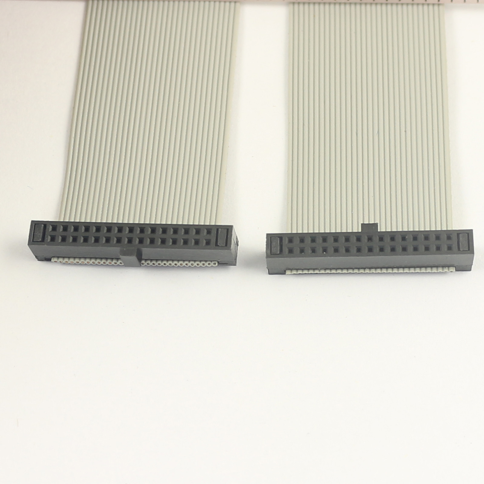 2Pcs Pitch 1.27mm 2x15 Pin 30 Pin 30 Wire IDC Flat Ribbon Cable Length ...