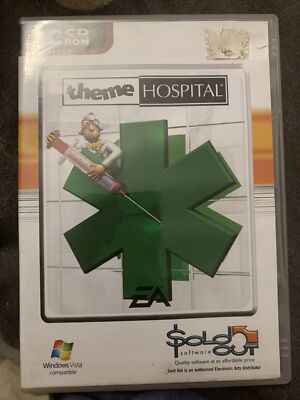 Theme Hospital PC Mac Game 1997 Windows No Manual (b40/58) ukimport ...