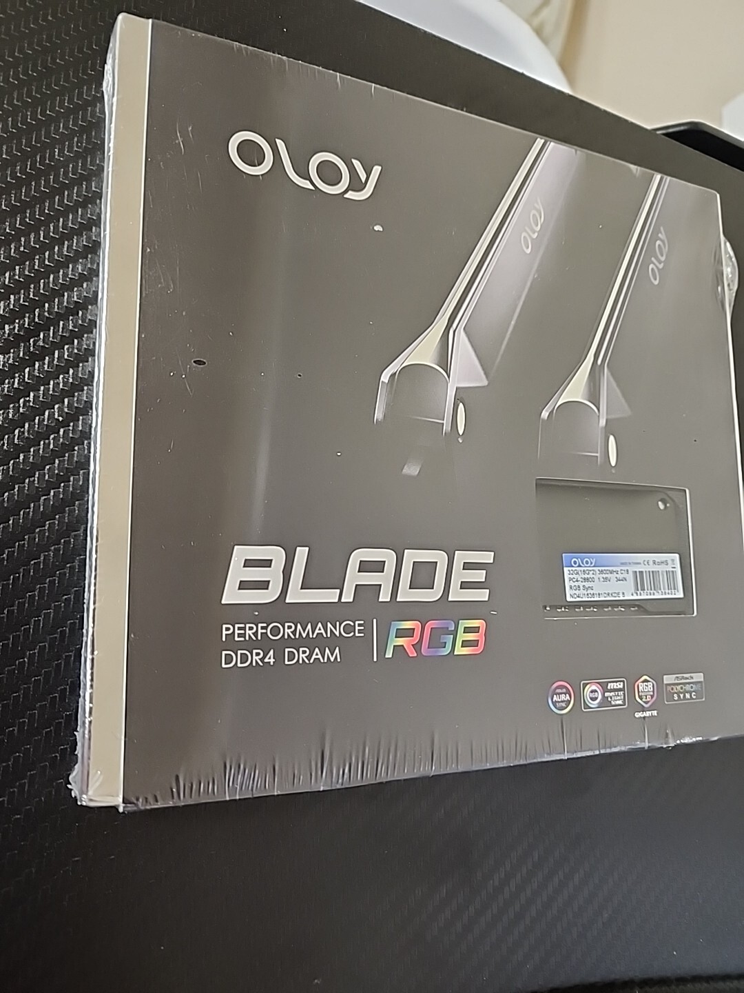 OLOy Blade RGB 32GB (2x16GB) PC4-28800 (DDR4-3600) UDIMM Memory ...