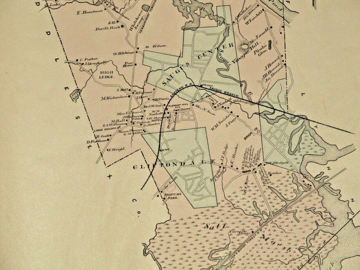 Town Of Saugus Massachusetts Saugus Lynn Line