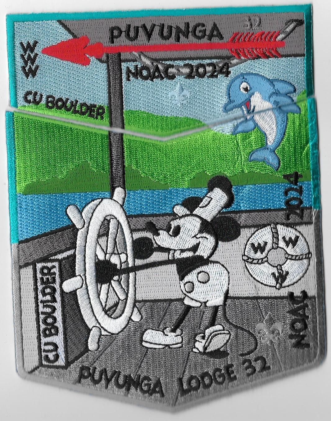 Lodge 32 Puvunga 2024 NOAC 2-piece OA flap setr (B) | eBay