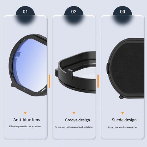 For PS VR2 Magnetic Prescription Lenses with Anti Blue Light Technology ...
