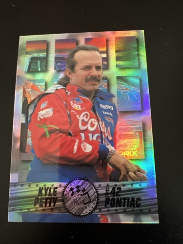 1995 Press Pass Kyle Petty Racing Foil Promo Card #1 | eBay
