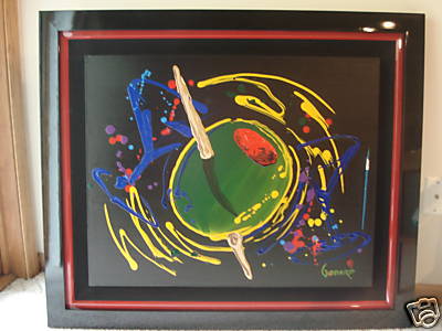 **Michael Godard-"OLIVE MARTINI'S"-ORIGINAL-Fun-Art* | eBay