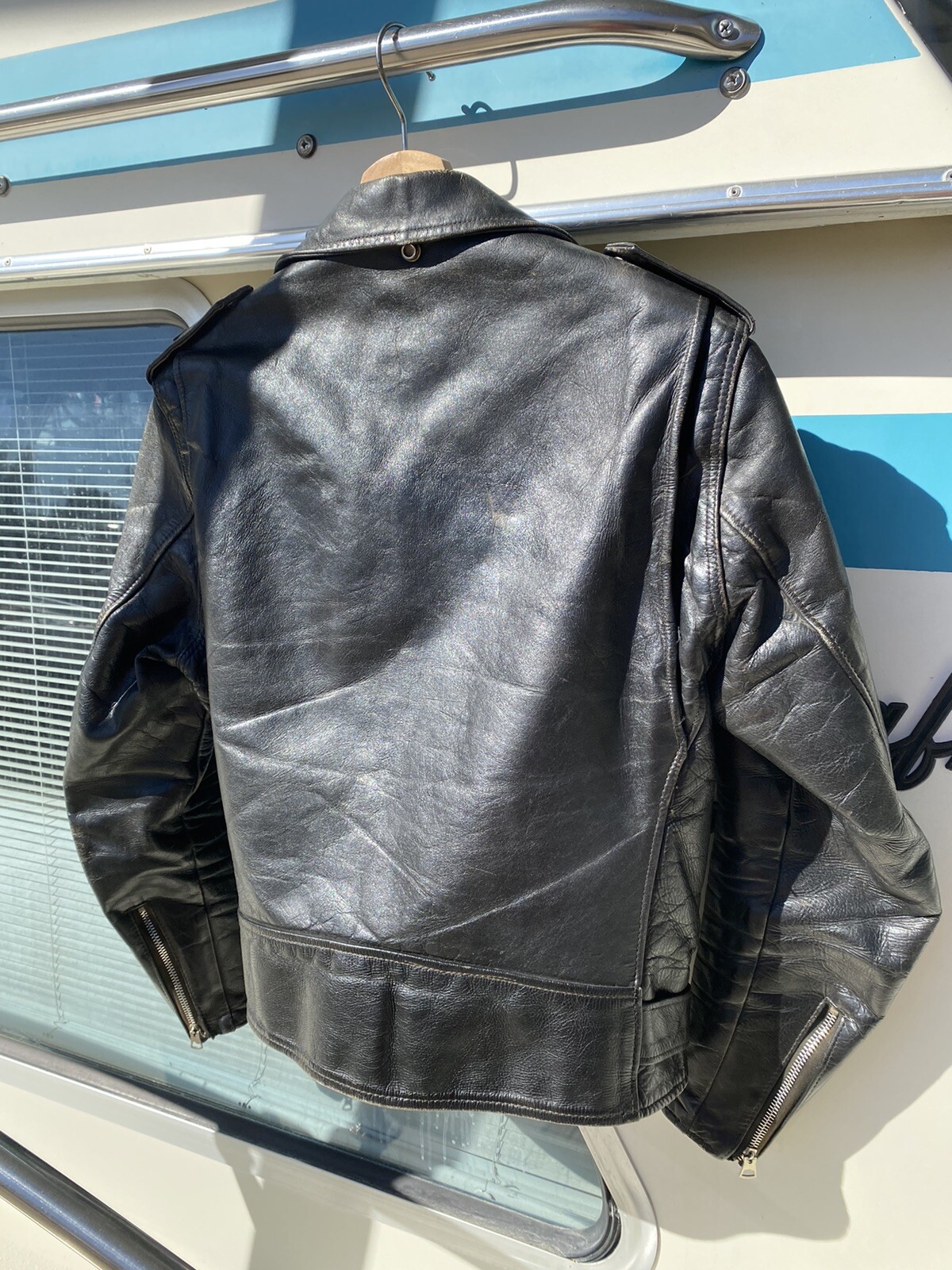 Original 1960s Made in USA Schott Perfecto 613 one star leather ...