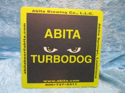 Abita Brewing Co. Turbodog Beer Coaster | eBay