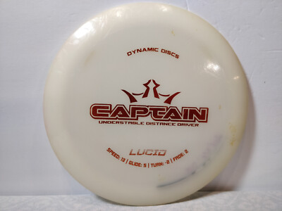 Dynamic Discs Lucid Captain 174 grams White Disc Golf | eBay