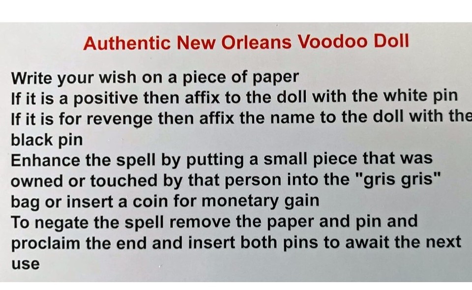 PURPLE Voodoo Doll | Spirituality Voodoo Doll | New Orleans Voodoo | eBay