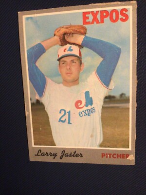 1970 Topps Larry Jaster Card READ!! | eBay