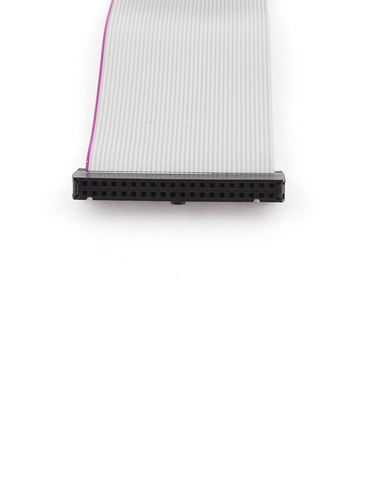 2pcs FC40P 40Pin IDC Socket Extension Flat Ribbon Cable 10cm | eBay