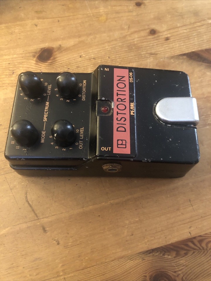 Pearl DS-06 Classic Distortion Guitar Effects FX Pedal | eBay