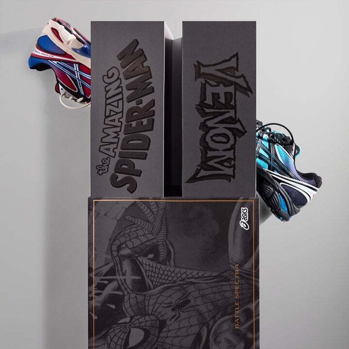 Size 11 - ASICS Kith x Marvel x GT 2160 Venom vs. Spiderman Pack for ...