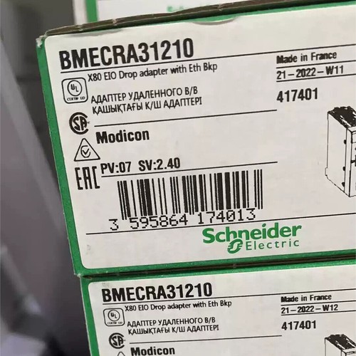 1PC Brand New Schneider Electric BMECRA31210 PLC Module Sealed In Box ...