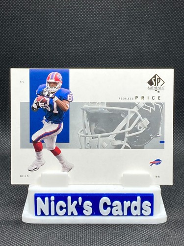 2001 SP Authentic #10 Peerless Price Buffalo Bills | eBay