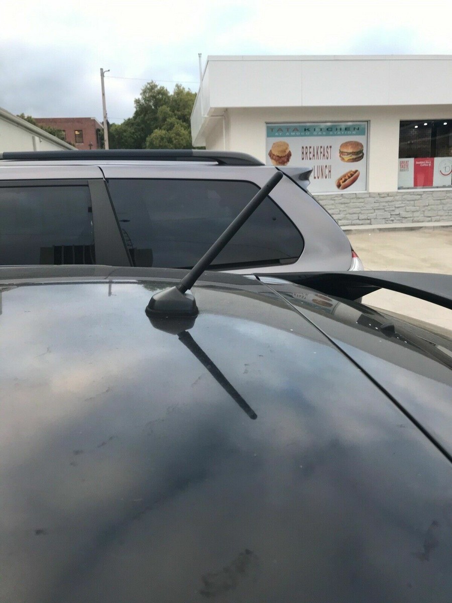 Radio Antenna 4 Inch Short Black Aluminum Antenna Mast For Mitsubishi ...