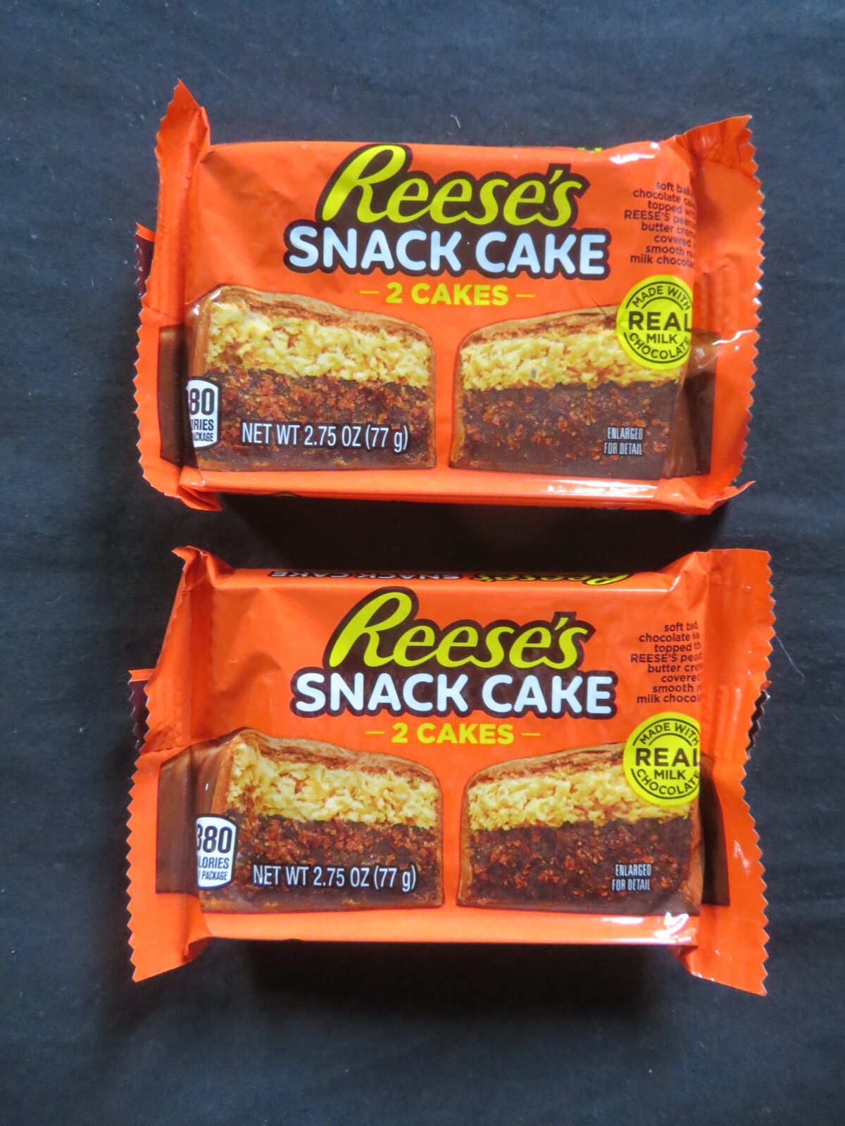Reese's Snack Milk Chocolate Peanut Butter Cakes 2.75oz Packs for sale ...