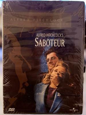 Saboteur DVD 1942 Alfred Hitchcock Directed Brand New Sealed ...