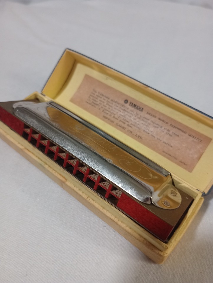 Vintage Yamaha Gondola Harmonica 10-Hole No. 102 Nippon Gakki Japan ...
