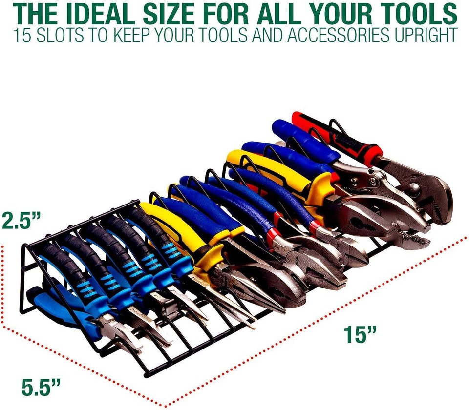 Pliers Rack Organizer For Tool Drawer Box Storage Wrench Organization ...