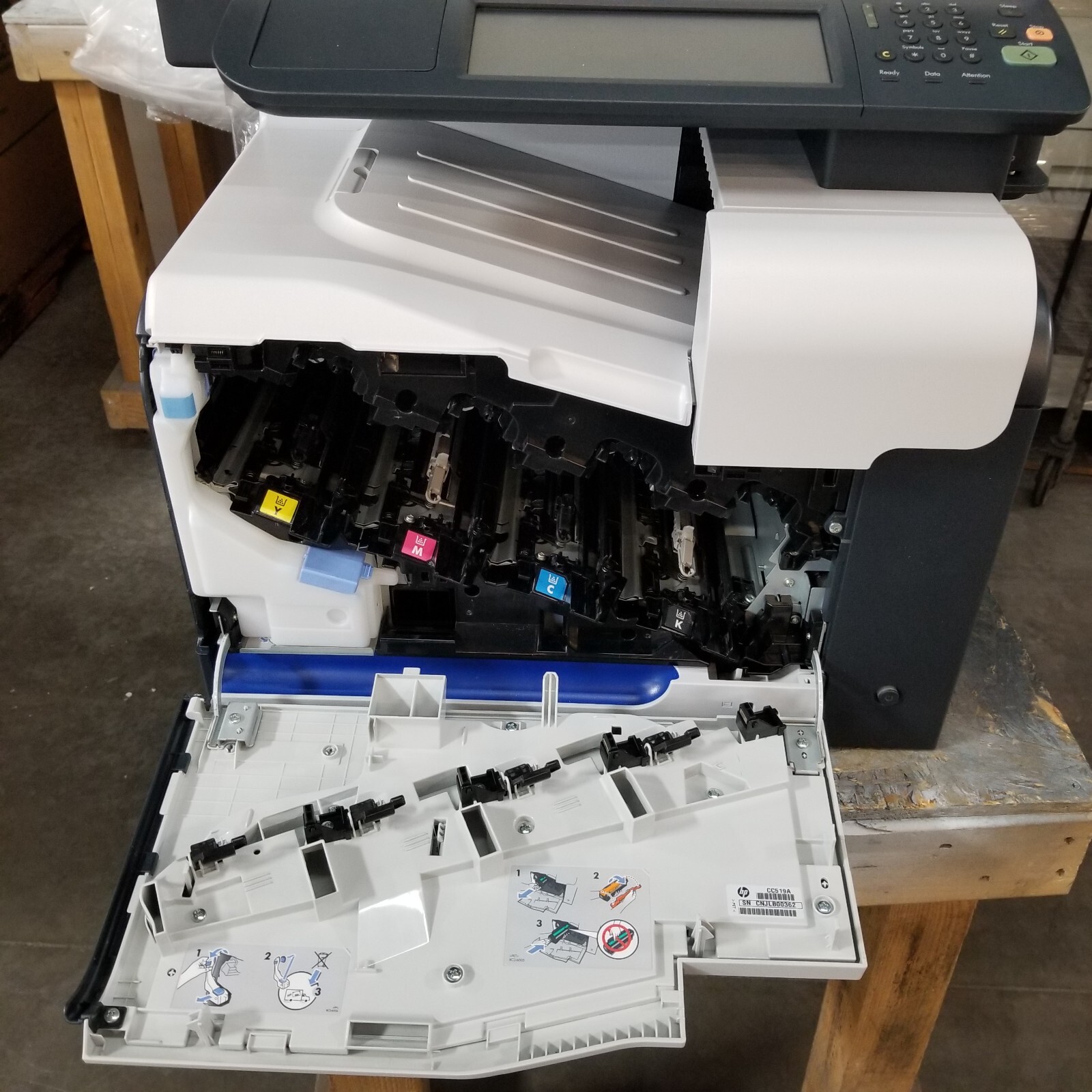 HP Color LaserJet CM3530fs MFP Printer (CC520A) | eBay
