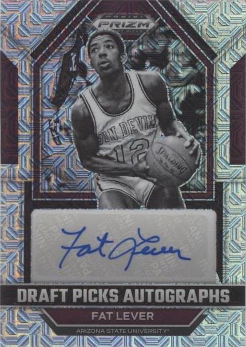 2023-24 Panini Prizm Draft Picks - Draft Picks Autographs Fat Lever # ...