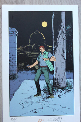 CORIA - BOB MORANE : BILL BALLANTINE - Ex-Libris sérigraphié BDBouq | eBay