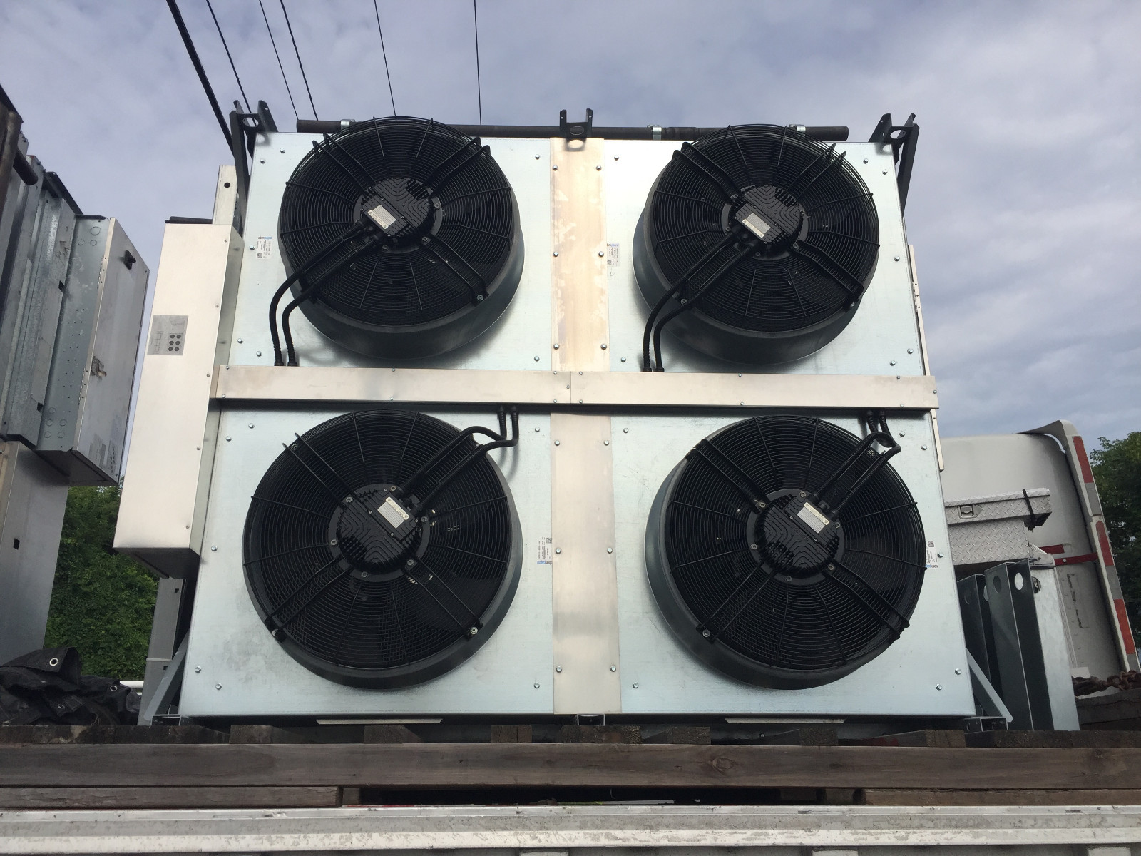 NEW FACTORY OVERSTOCK BOHN NRGD04A027 AIR COOLED CONDENSER 2x2 FAN | eBay