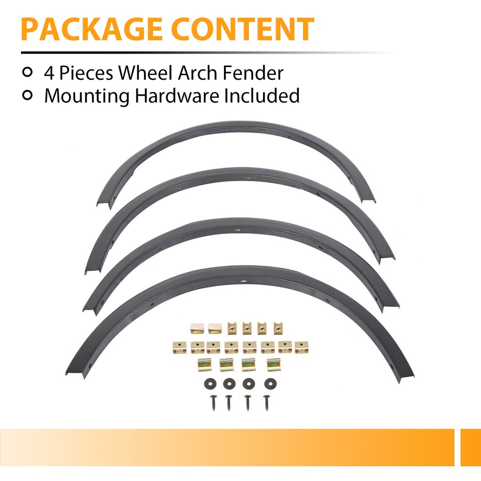 For 2015-2019 Subaru Outback Wheel Arch Molding Fender Flare Kit ...