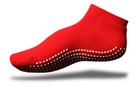 10 pack Small Red Non Slip Socks Hospital Safety Falls Prevention ...