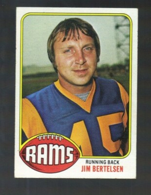 1976 TOPPS JIM BERTELSEN #483 LOS ANGELES RAMS | eBay