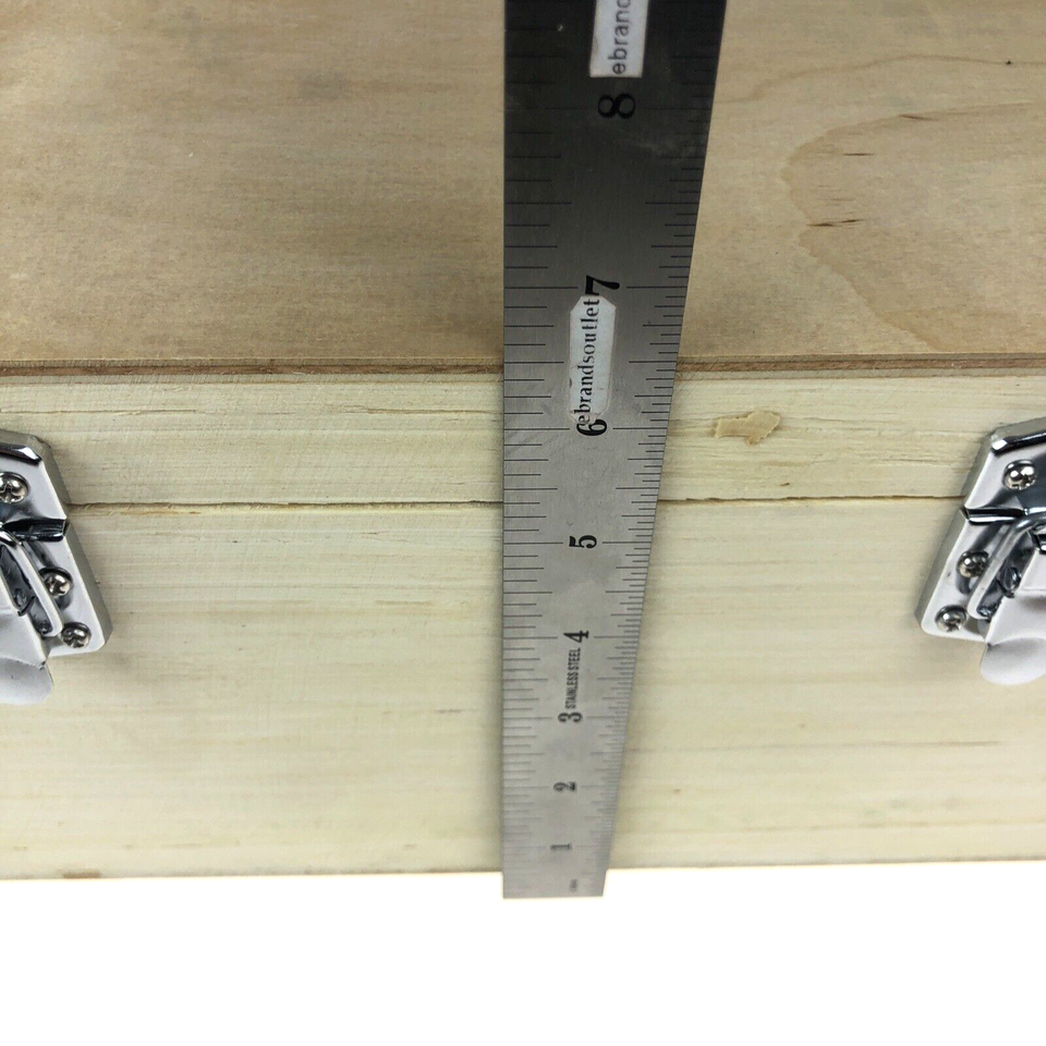 Wood Storage Case for Micrometer Set and Standards 0-6" | eBay