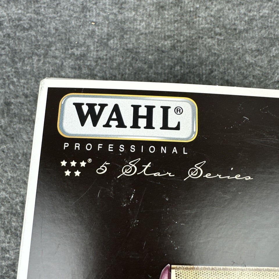Wahl Professional Pro 5 Star Shaver Shaper Cordless Super Close Gold ...