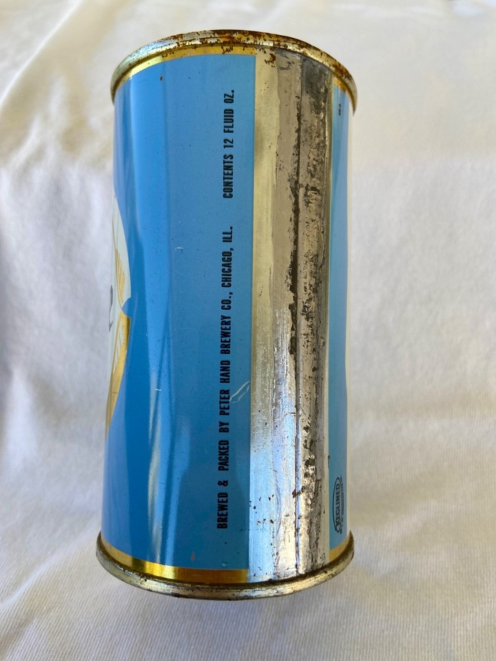 FLAT TOP BEER CAN EMPTY RESERVE BY PETER HAND 113-34 CHICAGO ILLINOIS ...