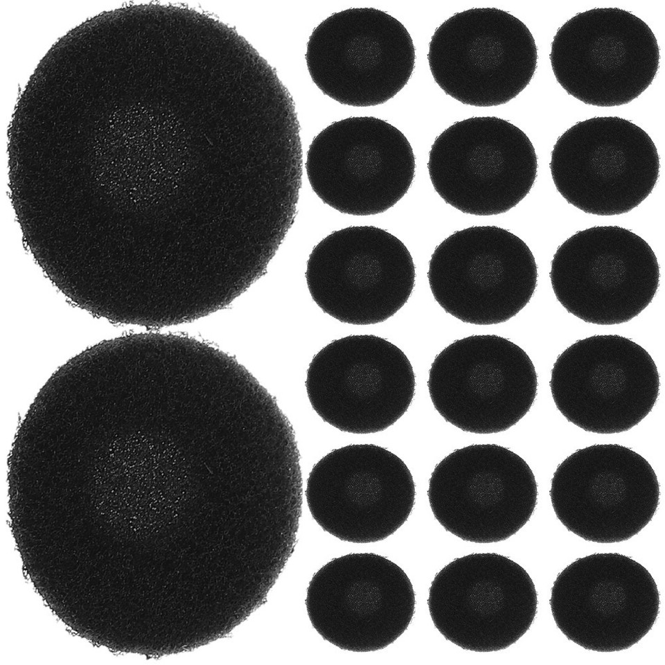 50pcs Earphone Pads Sponge Pad Sponge Ear Bud Pad Replacement Earbuds ...