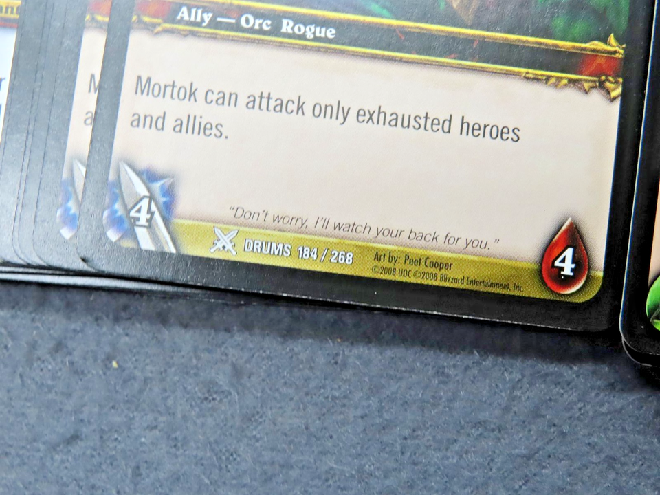 Lot Of 1400+ WoW World of Warcraft TCG Cards 2007 2008 Bulk | eBay