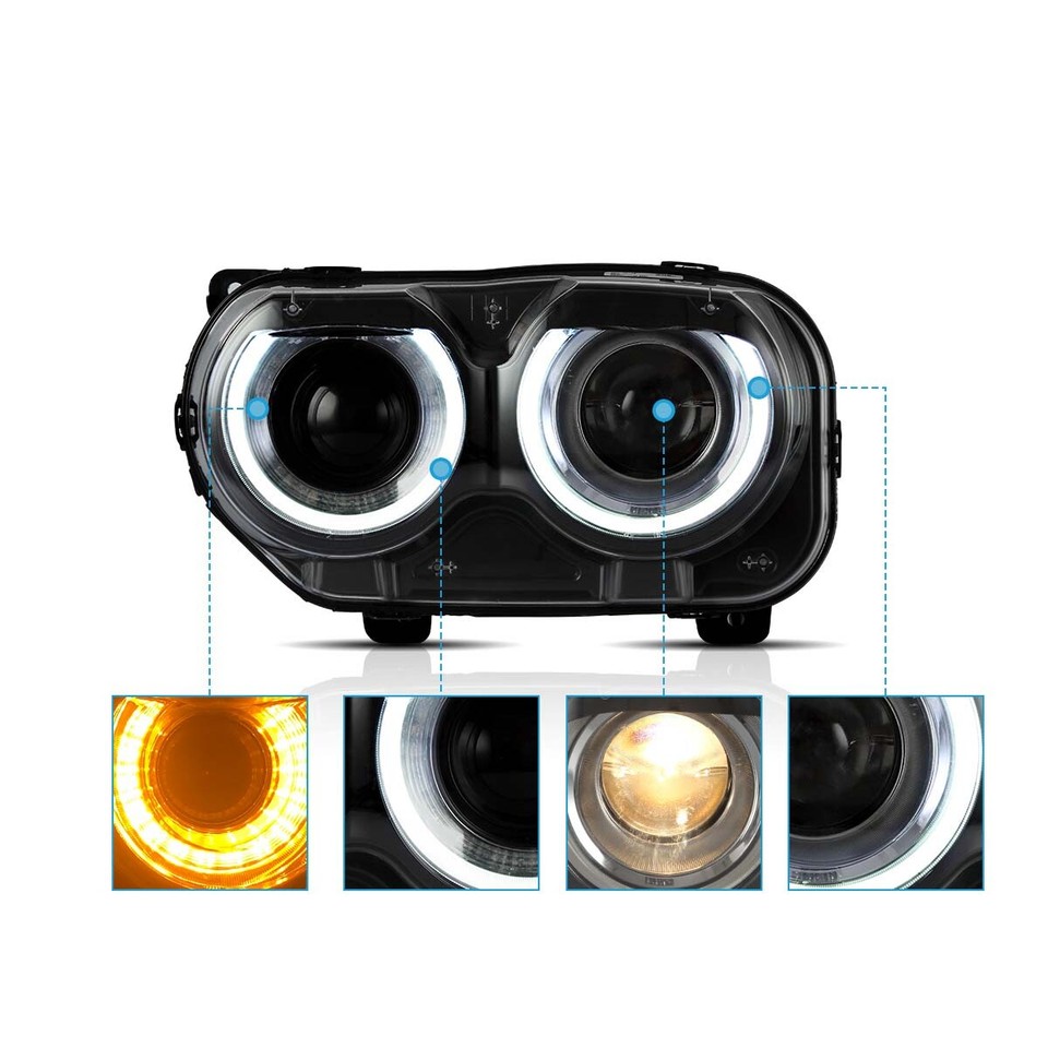 2015-2022 Dodge Challenger GT R/T SRT SXT T/A Left Driver Side LED ...