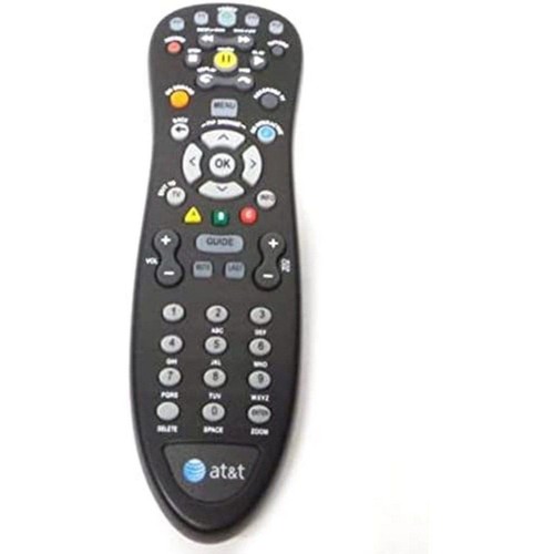 AT&T U-Verse Uverse S10 Standard IR Multifunctional Black Remote | eBay
