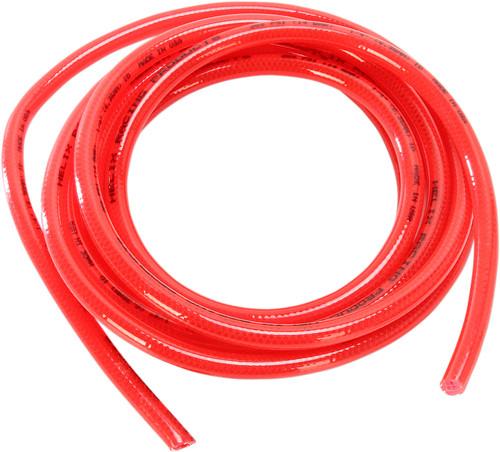 Helix Racing Products - 140-0103 High-Pressure Fuel Line Red 1/4" 10 ...