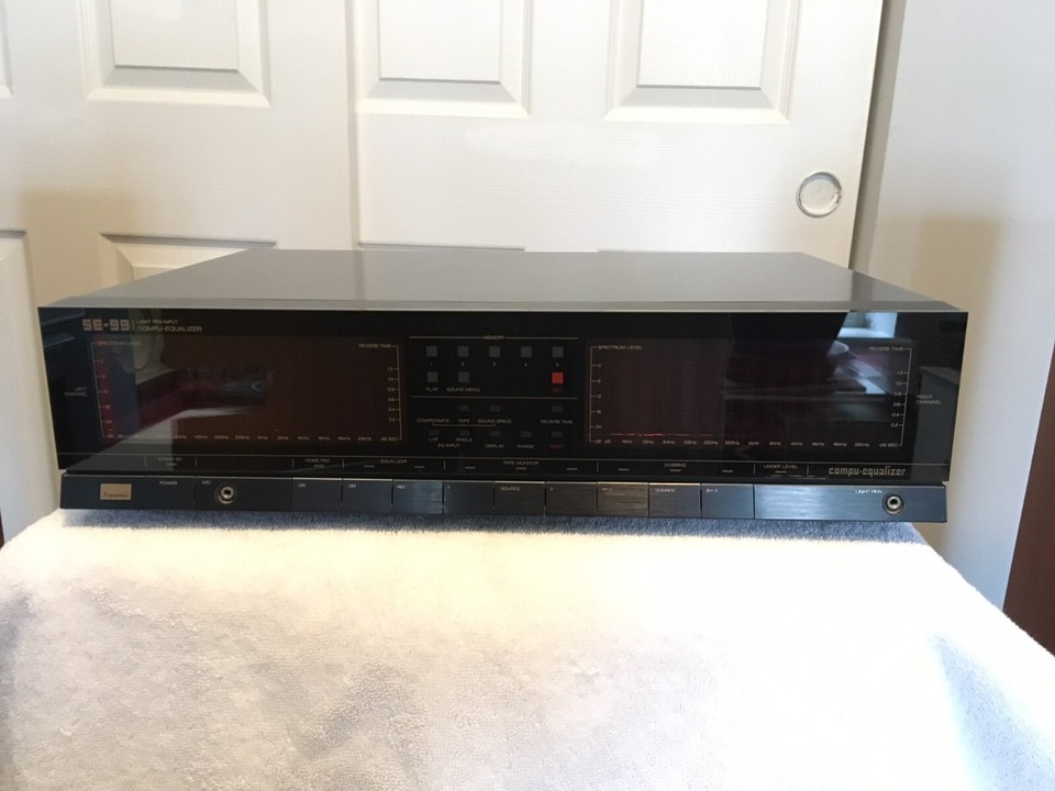 Sansui SE-99 Vintage Spectrum Analyzer Graphic Equalizer tested great ...