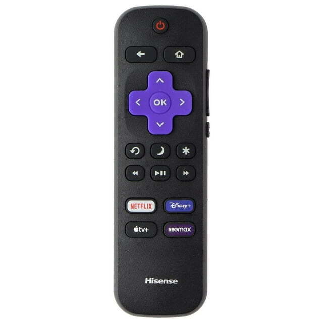 Genuine OEM Hisense Roku TV Remote RC-ALIR Netflix Disney+ AppleTv ...