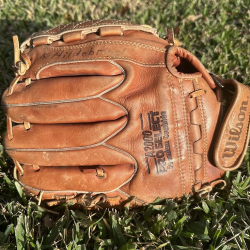 Wilson A2000 Pro Select PS4 Broken In High School Baseball Glove 12 ...