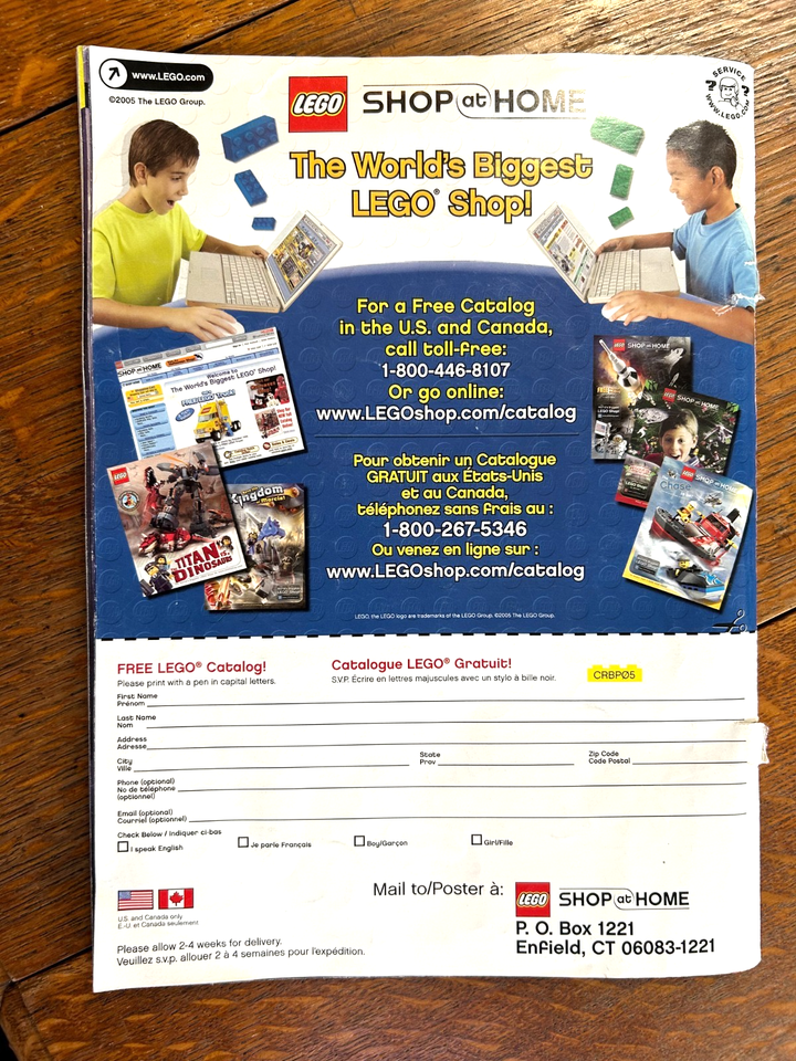 Lego Dino Attack 7477 Typhoon vs TRex with Box and Manual Missing 9 ...