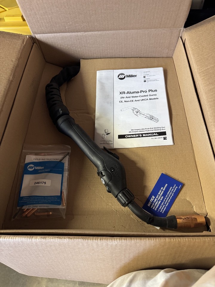 Miller XR-A Aluma Pro 15ft MIG Push-Pull Gun – BRAND NEW – Never Used ...