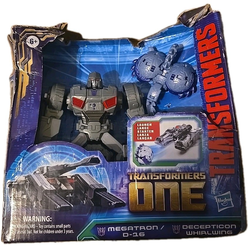 Transformers ONE Megatron D-16 & Decepticon Whirlwing 2-Pack Figures G3 ...