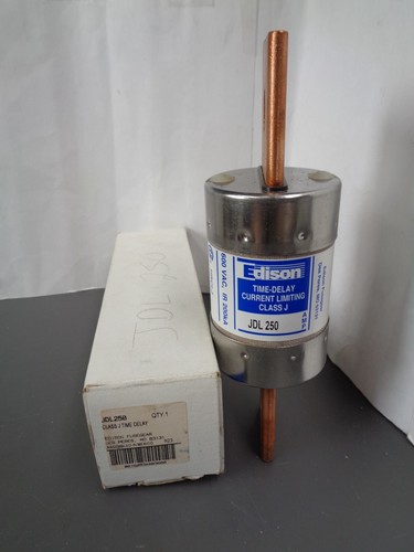 New Edison JDL250 JDL 250 Amp Fuse LPJ 250SP AJT250 JTD Class J NIB | eBay