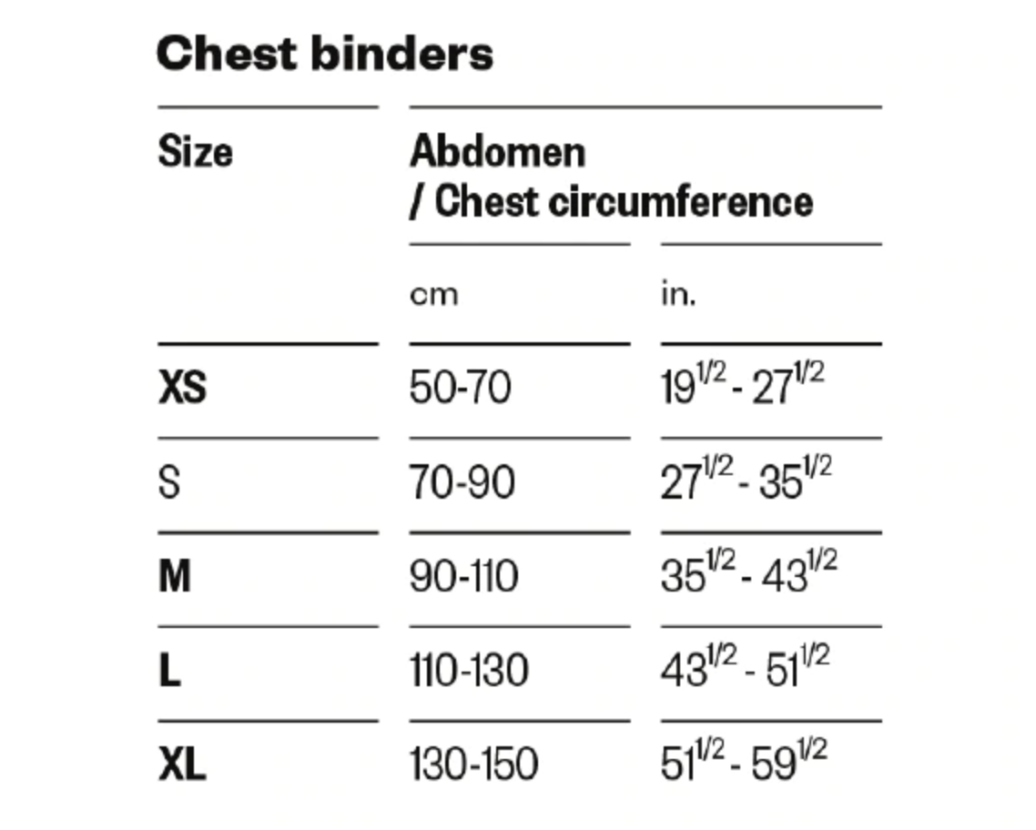 Four Panel Abdominal Binder | eBay