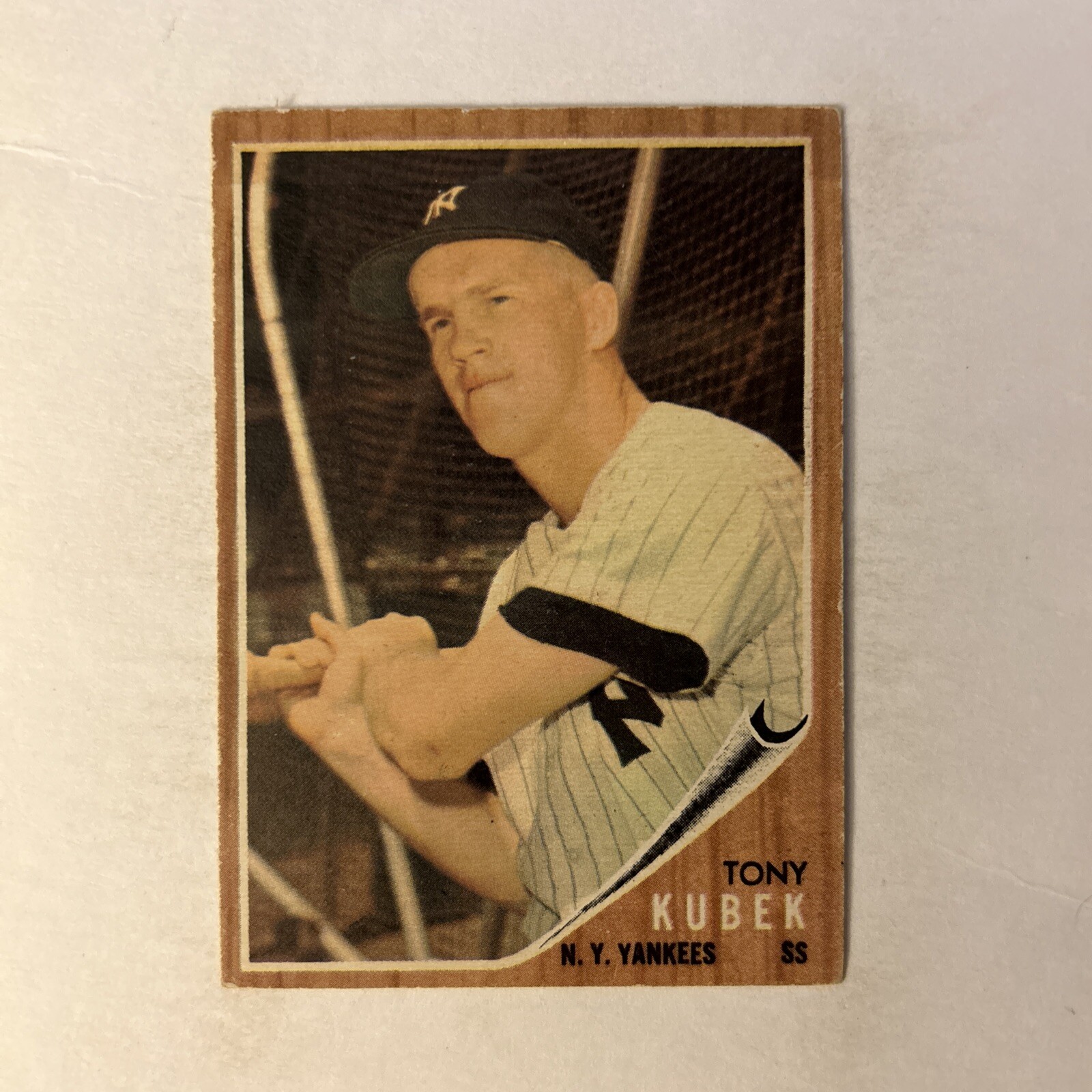 1962 Topps Baseball Tony Kubek New York Yankees Card #430 | eBay
