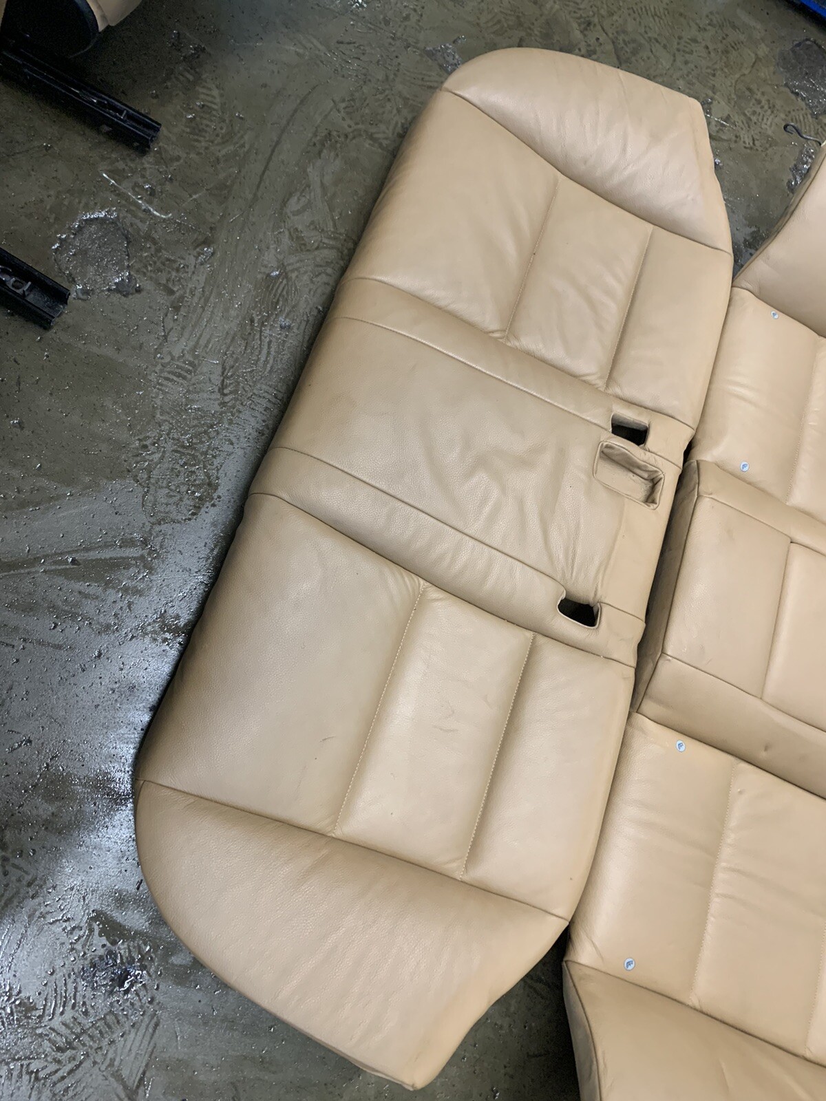 2008-2010 BMW E60 E61 Leather Comfort Sport Seats 550i 535i 528i SET ...