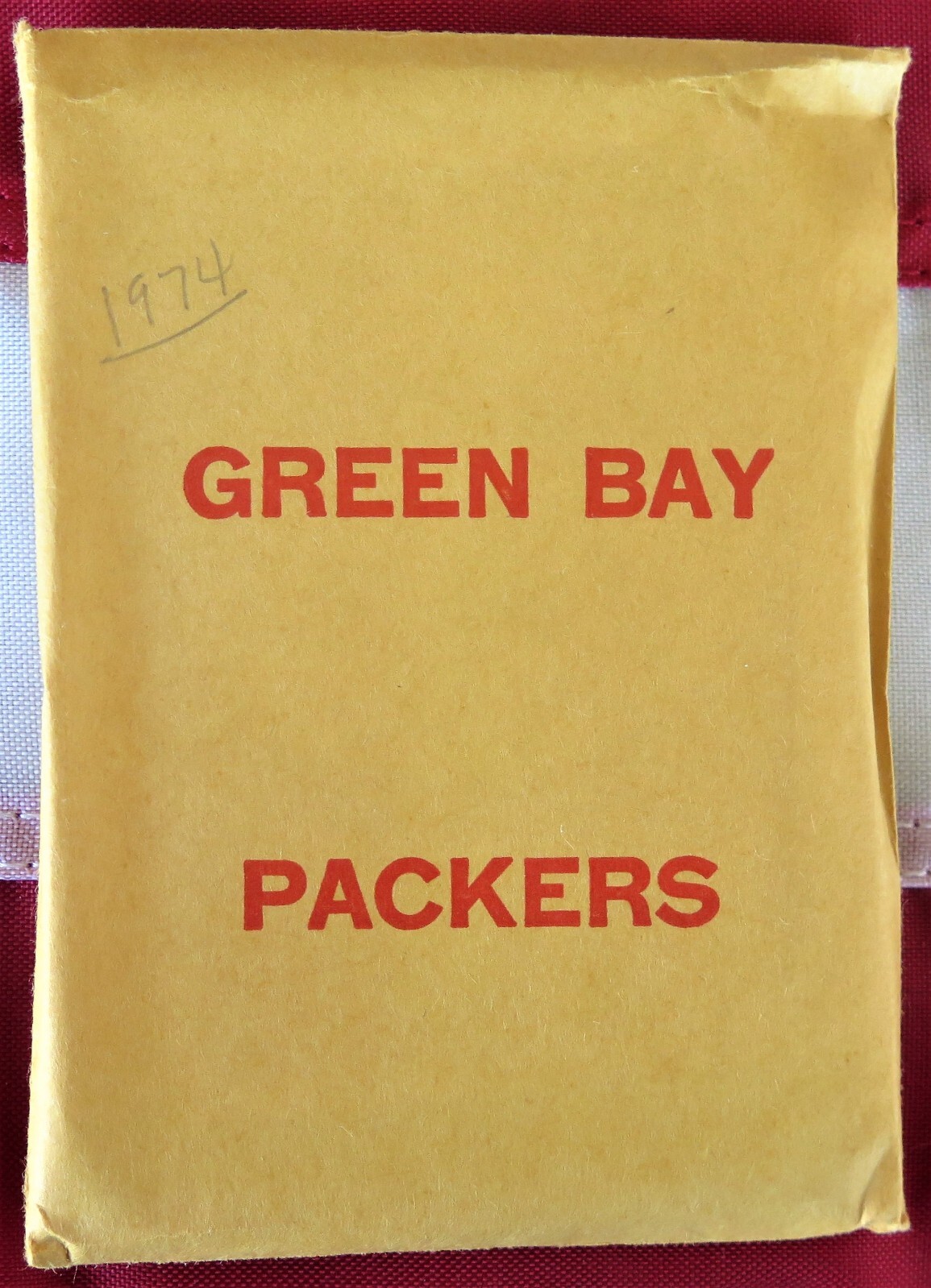 Original APBA Pro League Football 1974 Green Bay Packers 34 Card Team ...
