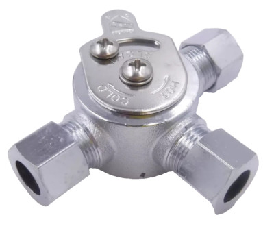 Sloan MIX-60-A Below Deck Manual Mixing Valve Polished Chrome 3326009 ...